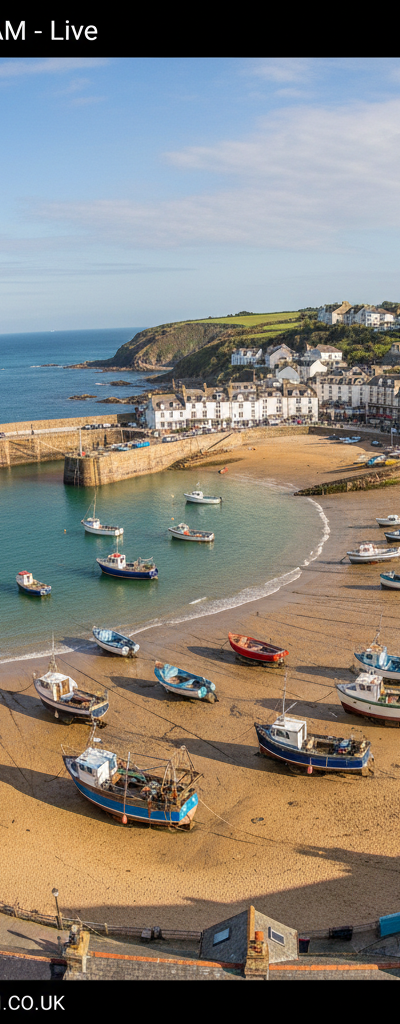 Live harbors, ships, villages, water webcam in St Ives – St Ives ...