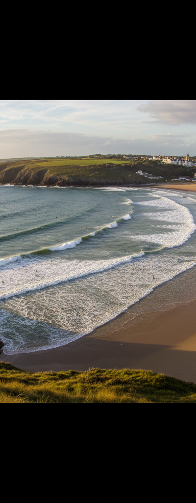 Live beaches, water webcam in Newquay – Fistral Beach Cornwall Webcam