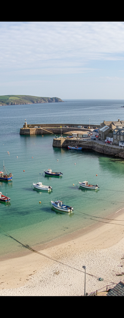 Live beaches, water, harbors webcam in Mousehole – Mousehole Harbour ...