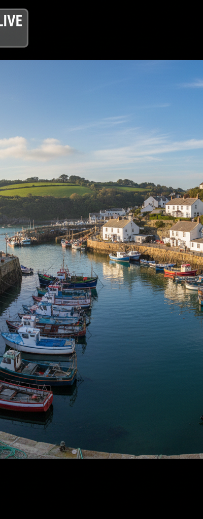 Live harbors, water webcam in Mevagissey – Mevagissey Harbour Cornwall ...