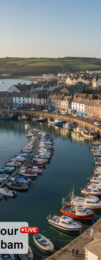 Live harbors, water webcam in Padstow – Padstow Harbour Cornwall Webcam