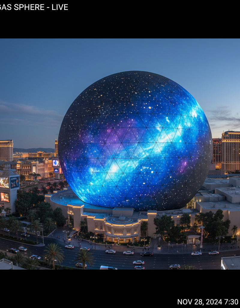 Live sights, landmarks, cities webcam in Las Vegas, United States ...