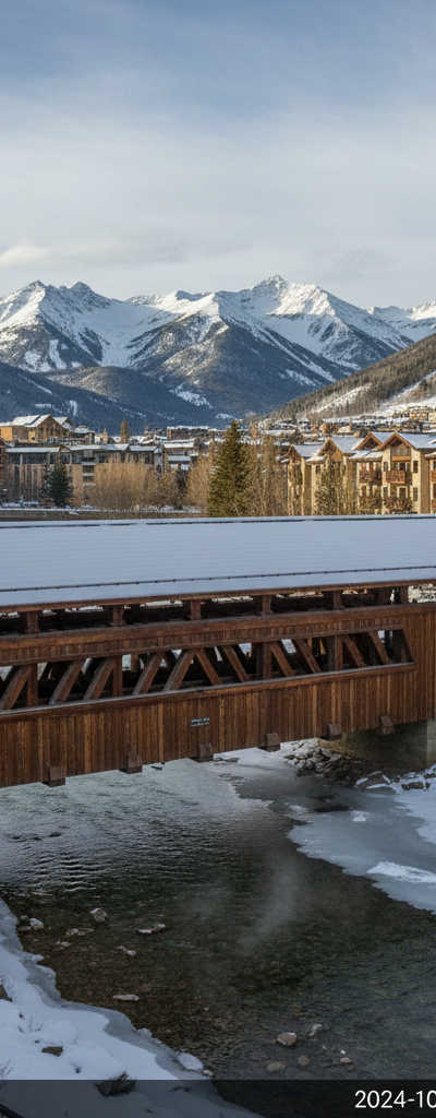 Live bridges, mountains, villages, christmas webcam in Vail – Vail ...